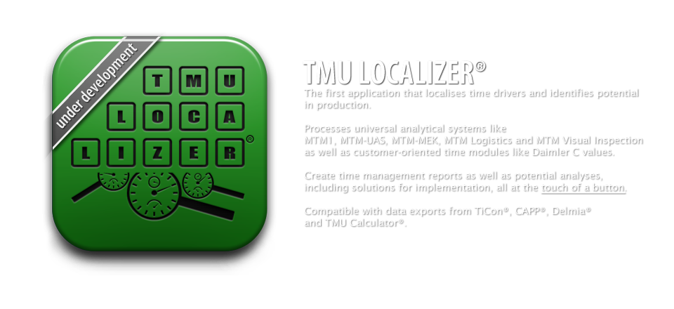 TMU CALCULATOR® – first MTM App.